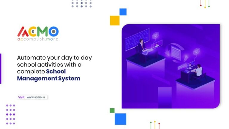 Automate your day to day school activities with a complete School Management System - Acmo Network